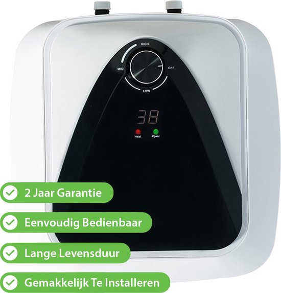 Keukenboiler 10 Liter Elektrisch - Close in Boiler Keuken Aanrecht ...