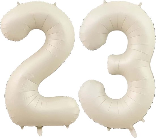 Cijfer Ballonnen Ballon Cijfer 23 Verjaardag Versiering Feest Helium ...