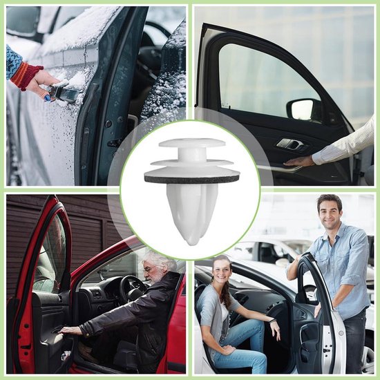Auto Bevestigingsclips 100 Stuks Deurbekleding Autodeurclips Met