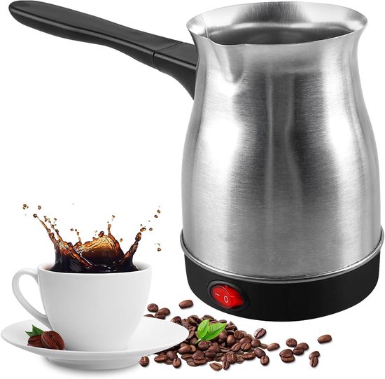 Induction Espresso Machine 0.8L Turkish Coffee Pot - Electric Coffee ...
