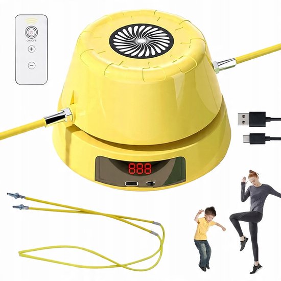 Intelligente Volautomatische Elektrische Touwtjespringmachine - Geel ...