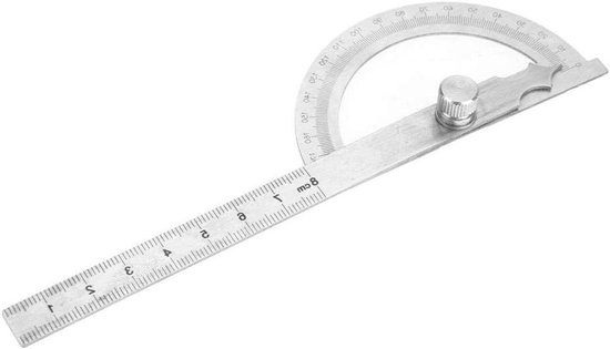 Digitale hoekzoeker - Goniometer RVS hoekzoeker - Protractor liniaal ...