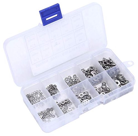 Petits anneaux noirs M 1.4 en acier Ring , 500 pièces, M1.6 M2 M2.5 M3 ...