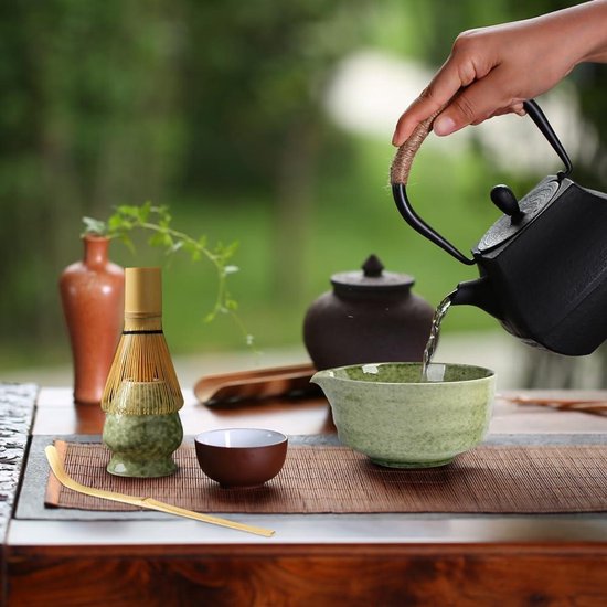 4-Piece Matcha Tea Set for Japanese Tea Ceremony - Includes Matcha ...