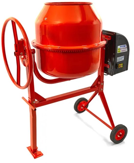 HBM 140 Liter Betonmolen, Betonmixer (650 Watt) | bol