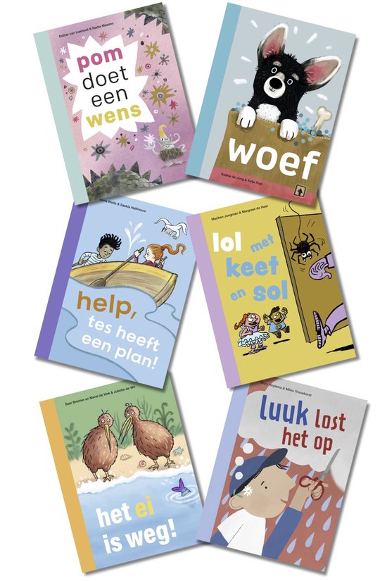 ik lees - Pakket ik lees AVI M3 (6 titels) | 9789048755103 | Boeken | bol