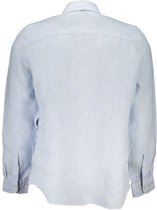 Linen Shirt Striped Model - Light Blue | bol
