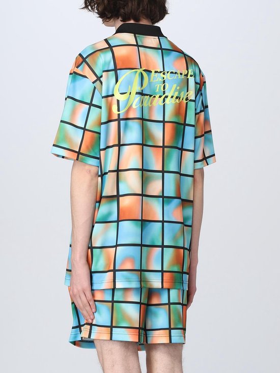 Grid Polo Shirt - Black | bol