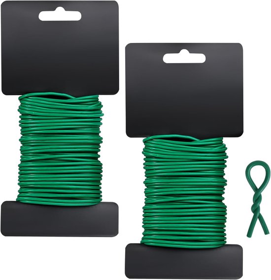 Plant Tires 2.5mm 10m - Soft Reusable Garden Wire - Twist Ties voor ...
