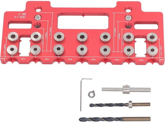 Allecto Plus - 5MM Kasthandvat Boormal van Aluminiumlegering voor ...