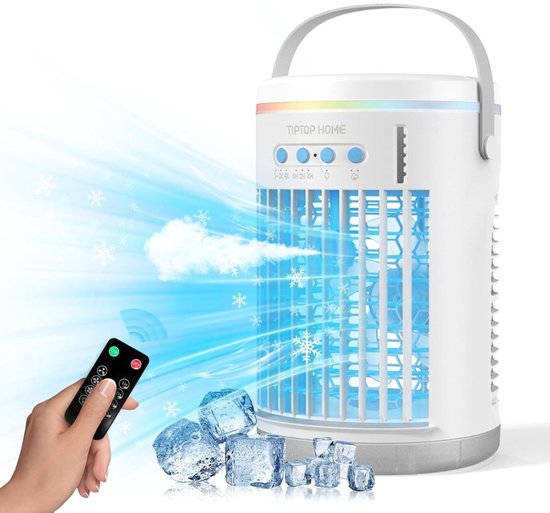 CLGP® Mobiele Aircooler - Aircooler - Ventilatoren - Wit | bol