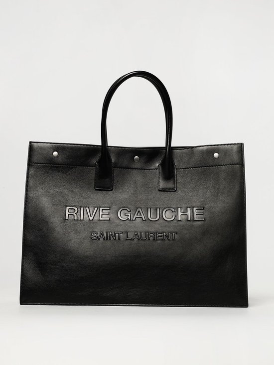 Rive Gauche Shopping Tote - Black Bags | bol