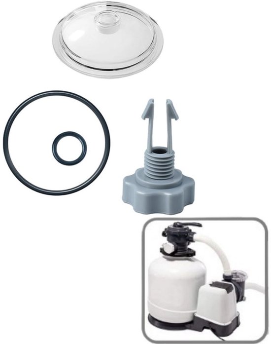 1 stuk - Montage van zandfilterpomp voor zwembad - Afdekking van ...