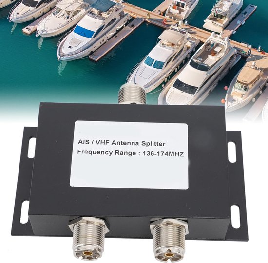 Power Splitter 2 Manieren - 136 Tot 174MHz - 100W VHF AIS Antenne ...