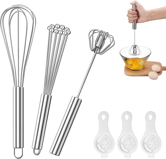 Garde, set van 3 roestvrij staal, halfautomatische garde met 3 ...