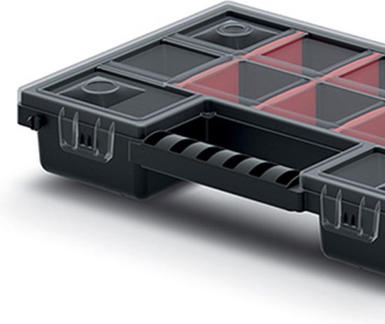 Kistenberg Sorteerbox/vakjes koffer - spijkers/schroeven/kleine spullen ...