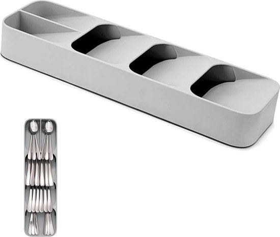 Besteklade voor laden, bestekorganizer voor de keukenlade, compacte ...