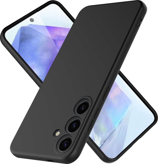 AziLine Zwarte Silicone Case Geschikt voor Samsung Galaxy A35 - AziLine ...