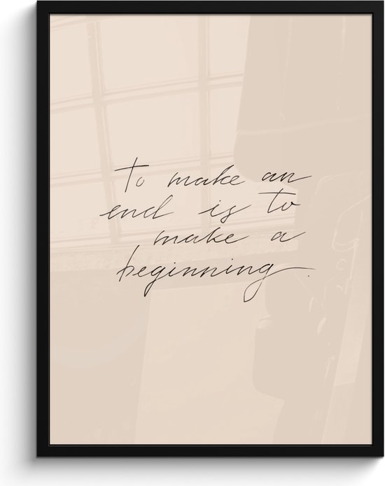 Fotolijst inclusief poster 60x80 cm - Spreuk - Foto in lijst quotes ...