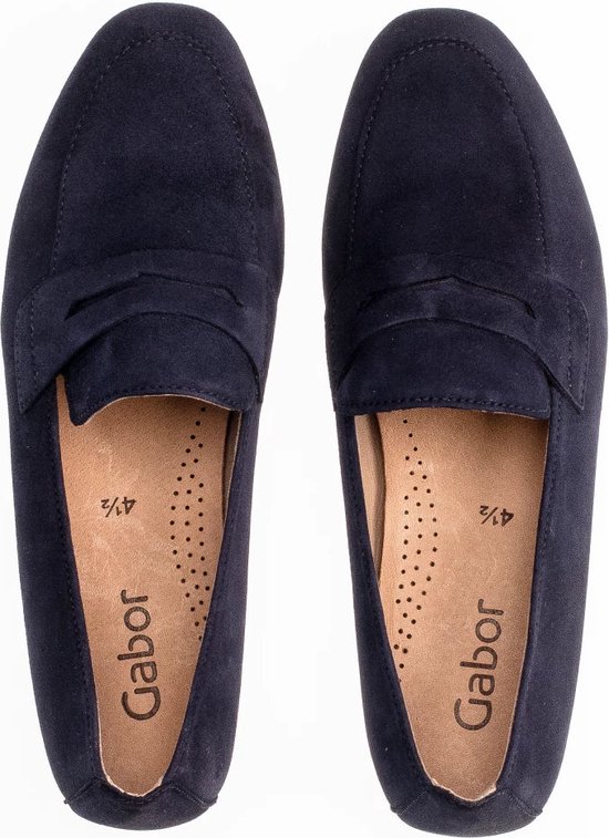 Gabor 213 Loafers - Instappers - Dames - Blauw - Maat 37 | bol