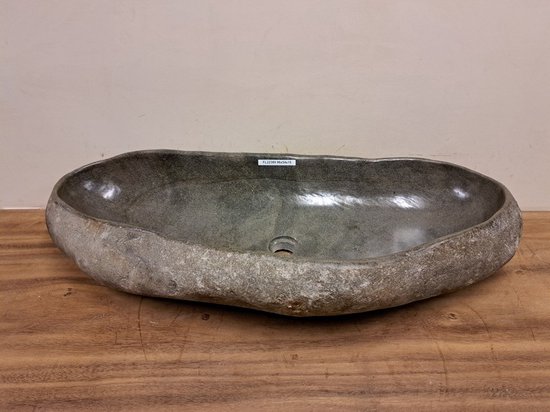 Wasbak natuursteen - 96x54x15cm - FL22389 | bol