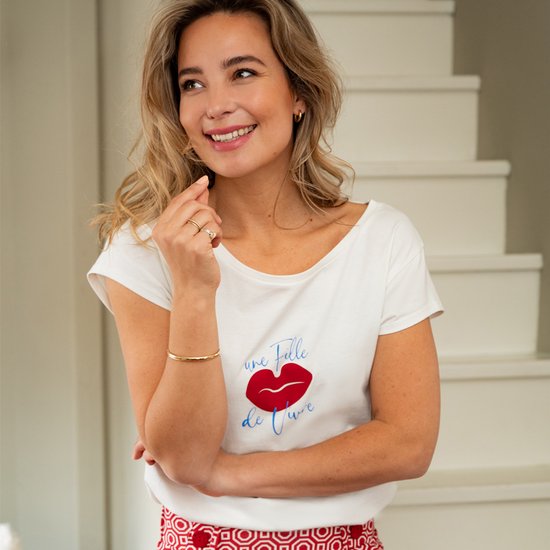 Witte Top van Je m'appelle - Dames - Maat 40 - 5 maten beschikbaar | bol