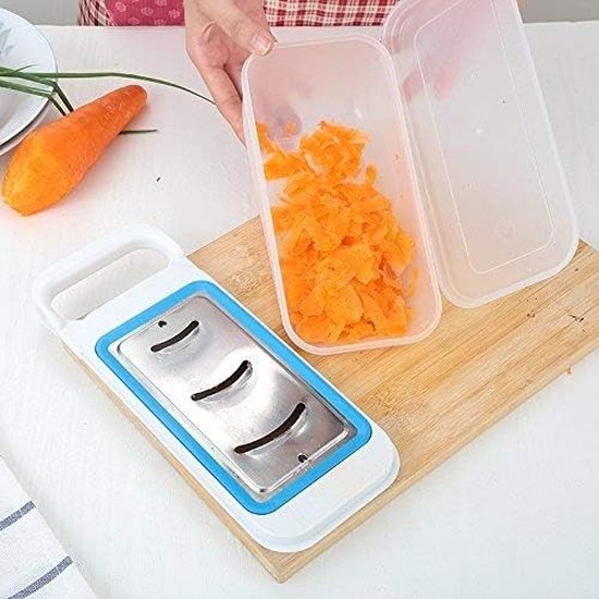 4 stuks Fruit-snijmachine, rasp-set beste, voor Wortelen, kaas etc | bol