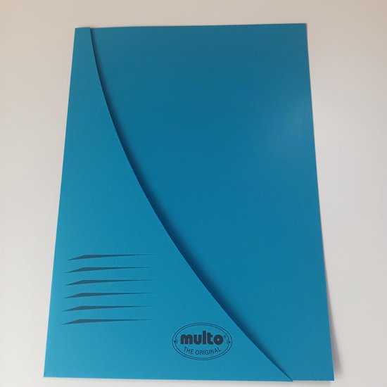 Multo Insteekmap Driehoekmap Driehoeksmap Blauw Karton 5730051 FSC 1 ...