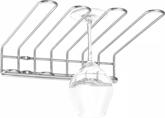 Glazen Ophangrek - Bar Up - 350x293x(H)50mm - BarUp 596500 | bol