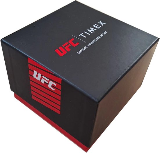 Timex UFC Rumble TW5M59600 Horloge - Kunststof - Zwart - Ø 48 mm | bol