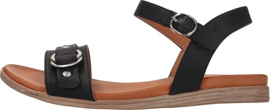 Mustang sandaal - Dames - Zwart - Maat 40 | bol