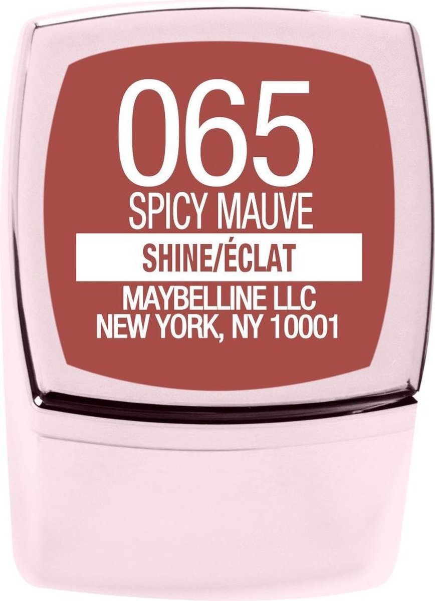 Maybelline Color Sensational Shine Compulsion Lipstick - 65 Spicy Mauve ...