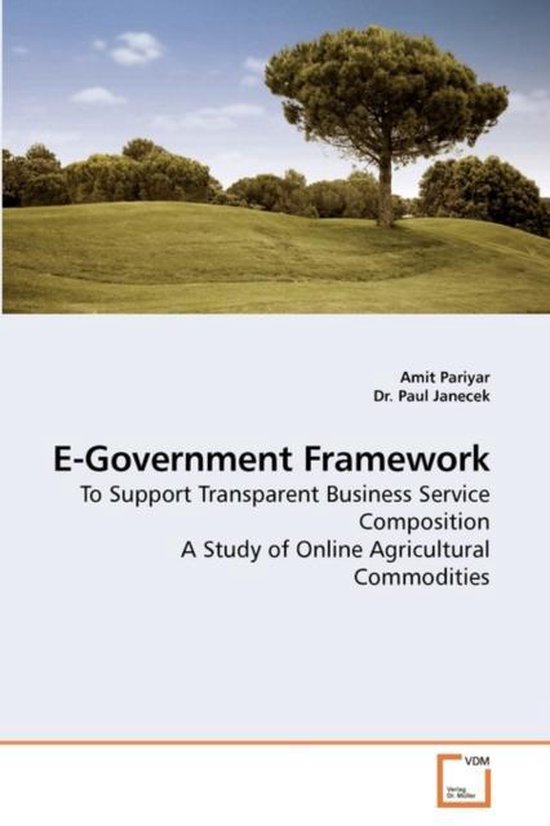 E-Government Framework | 9783836473026 | Amit Pariyar | Boeken | bol.com
