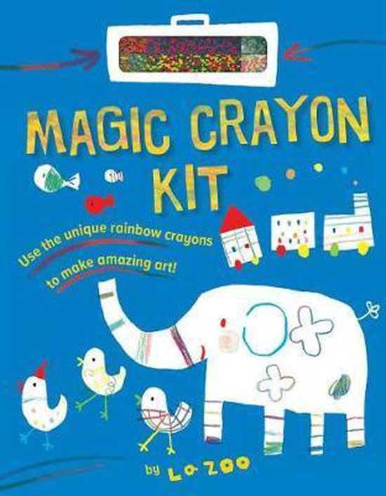 Magic Crayon Kit, La Zoo | 9784056210651 | Boeken | bol.com