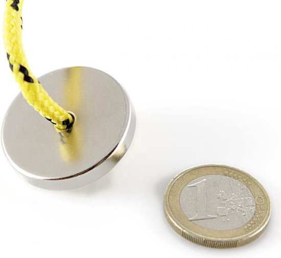Metaaldetector - Neodymium Magneet – Vis Magneet 30x5mm - 20 kg ...