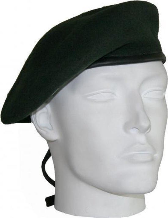 Béret soldats vert foncé 61 cm | bol.com