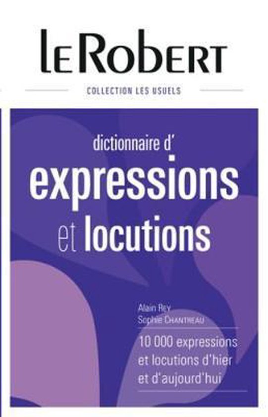 Le Dictionnaire D'expressions Et Locutions Large Format | 9782321006770 ...