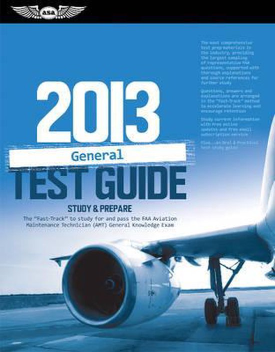 General Test Guide 2013, Asa Test Prep Board | 9781560279211 | Boeken | bol