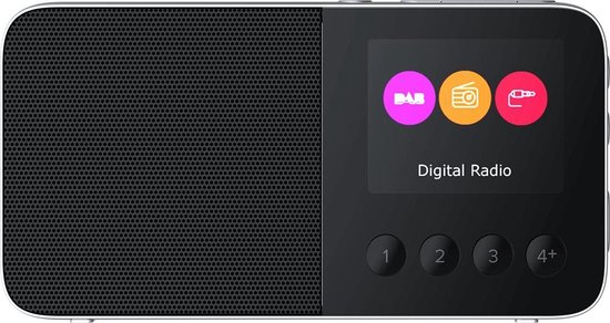 Pure Move T4 Draagbaar Digitaal Zwart, Zilver radio | bol.com