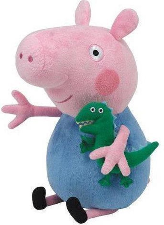 Ty Beanie Peppa Pig George knuffel 15 cm | bol