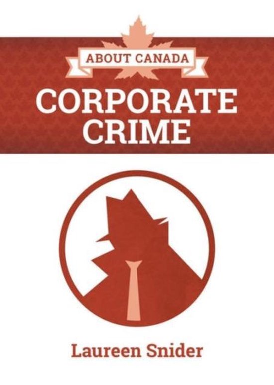 Corporate Crime | 9781552667330 | Laureen Snider | Boeken | bol.com
