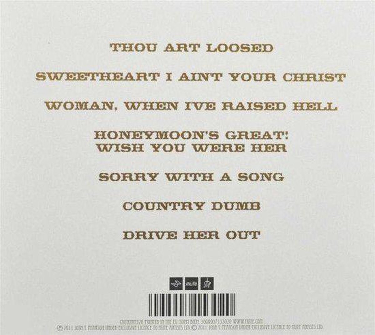 Last Of The Country Gentlemen, Josh T. Pearson | CD (album) | Muziek ...