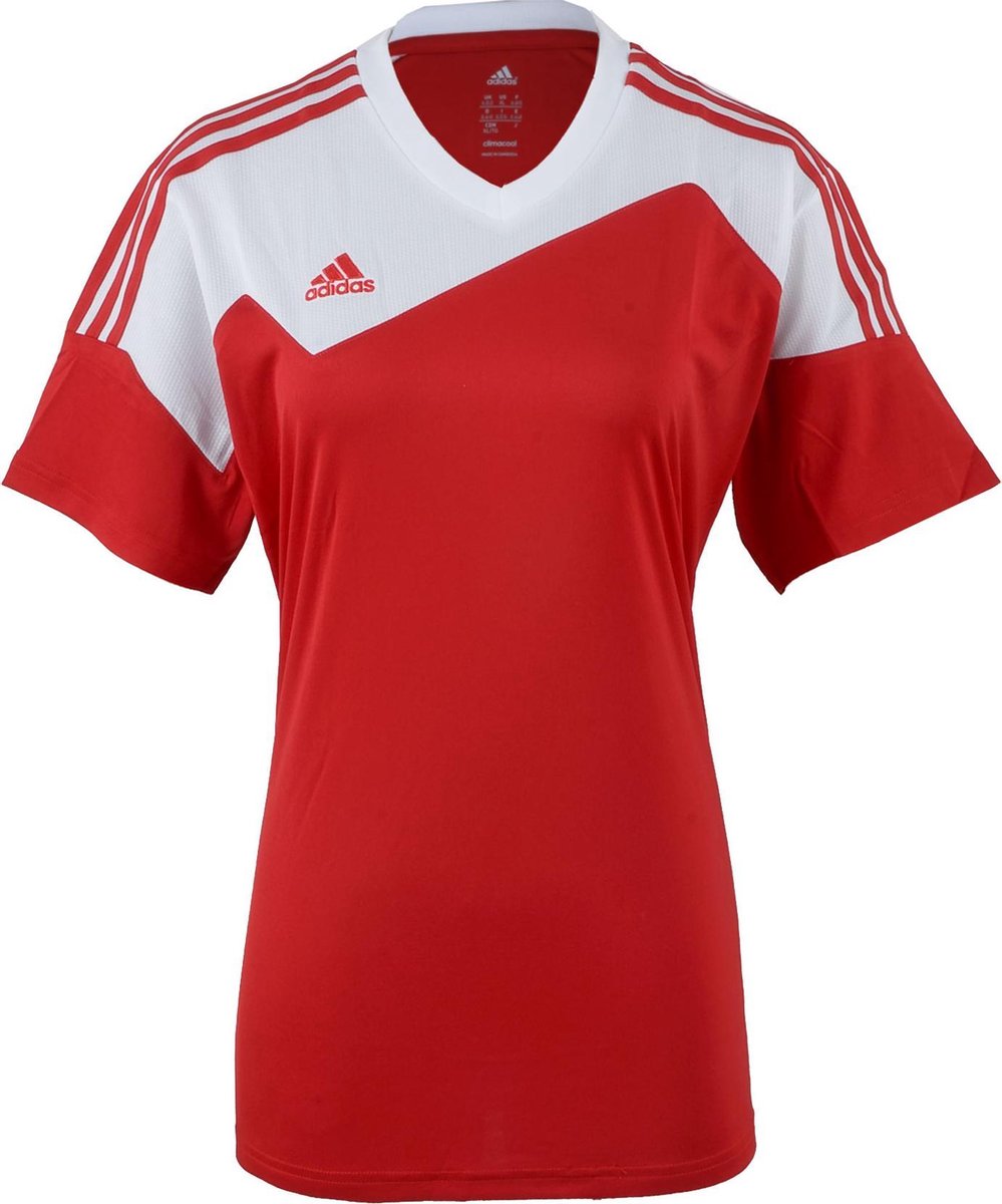 adidas Toque 13 - Sportshirt - Vrouwen - Maat S - Rood | bol.com