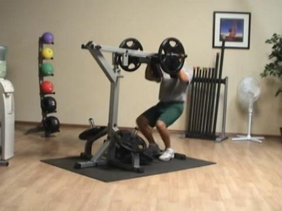 Leverage Squat Calf Machine Body-Solid GSCL360 - Krachtstation | bol