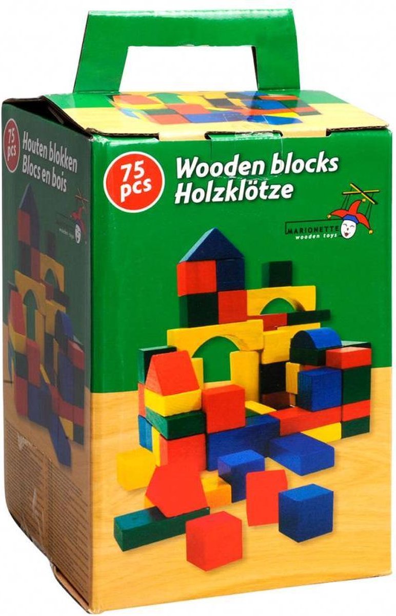 Blokken in doos (75-delig) | bol.com