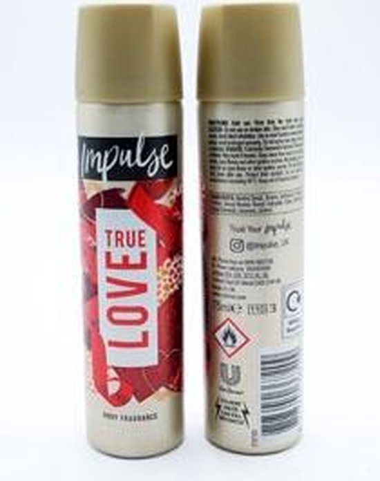 Impulse TrueLove Body Spray 75ml | bol