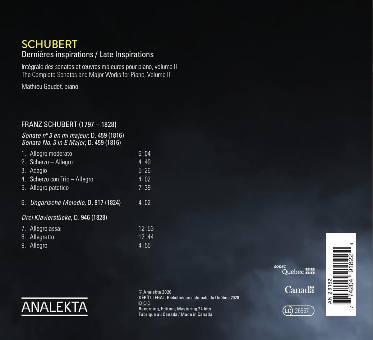 Mathieu Gaudet - The Complete Sonatas And Major Piano Works - Volum (CD ...