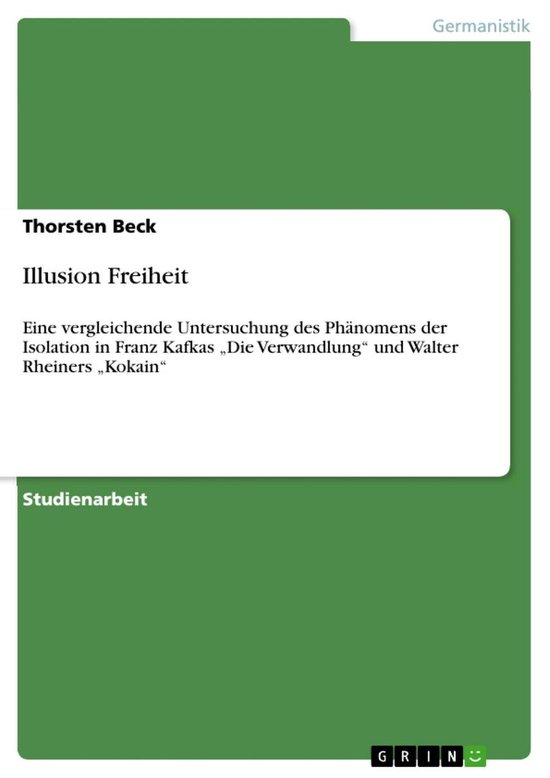 Illusion Freiheit (ebook), Thorsten Beck | 9783656248033 | Boeken | bol.com