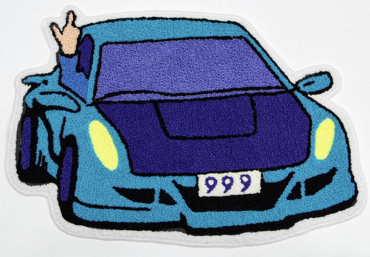 Carpett. HandGetuft Vloerkleed Anti-Slip Juice WRLD 999 Goodbye & Good ...