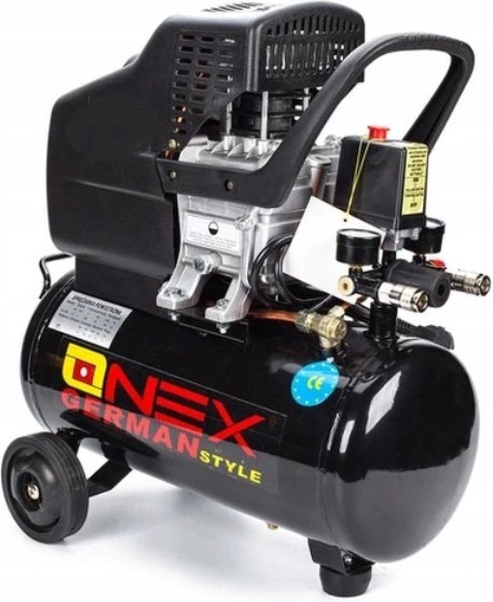 Onex Compressor - 50 L - Max. Werkdruk: 8 bar - Oliegesmeerd - 3.5 pk ...